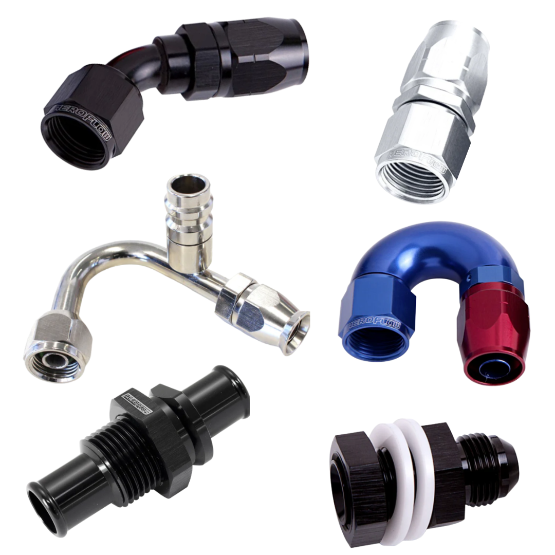 Aeroflow AN Fittings & Fuel Accessories - Traction Auto