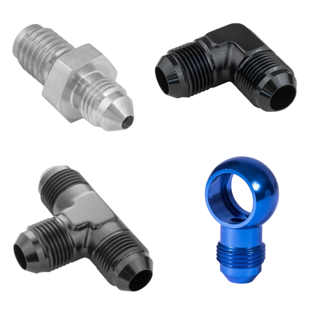 AN Fittings, Adaptors & Hose Ends for Fuel, Air, Oil & Water - Traction ...