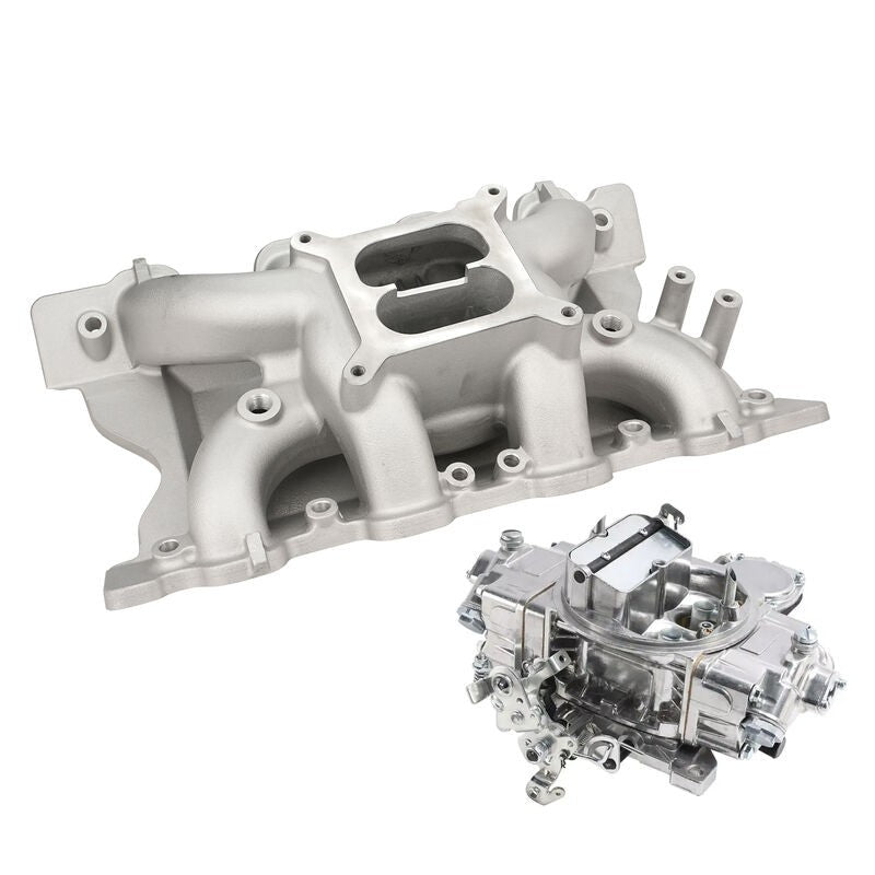 VPW Intake Manifold & Carburettor Kit, SB Ford 302-351C, Air Max Intak ...