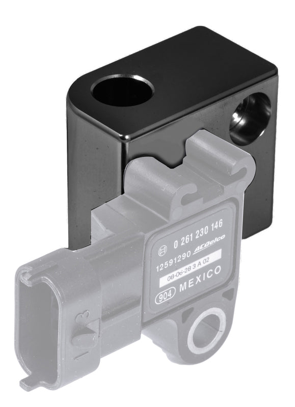 Proflow GM LS Engine MAP Sensor Relocation Block, Suits LS2/LS3 MAP Se ...