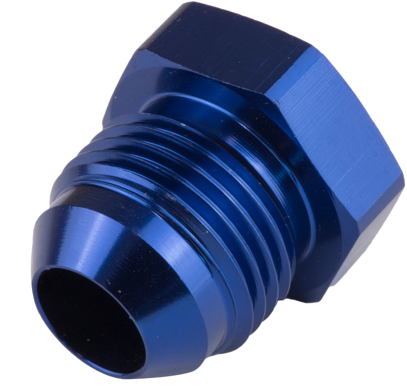 Proflow Adaptor Fitting Plug -03AN, Blue – Traction Auto
