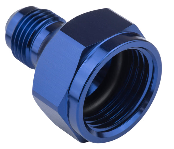 Proflow Female Adaptor -16AN To -12AN Male Reducer, Blue – Traction Auto