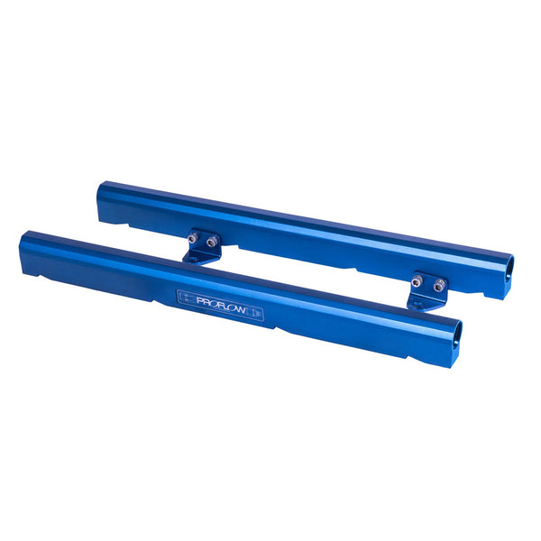 Proflow Fuel Rails Kit, Billet Aluminium, Blue Anodised, For Holden Fo ...
