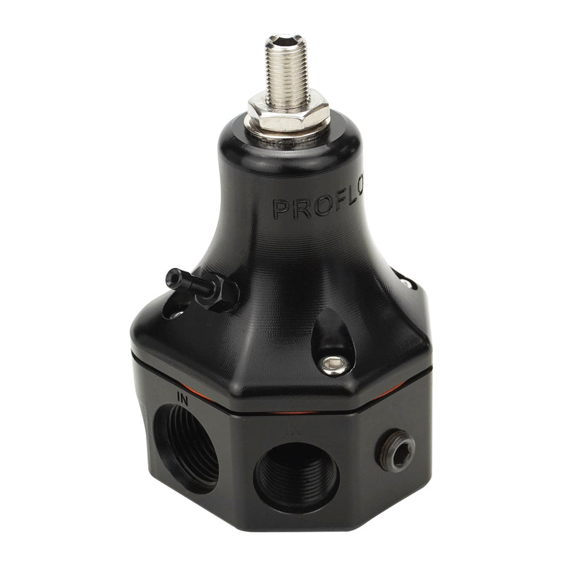 Proflow Fuel Pressure Regulator, EFI Pro, 30-75 PSI, 4-Port, 2000 HP ...