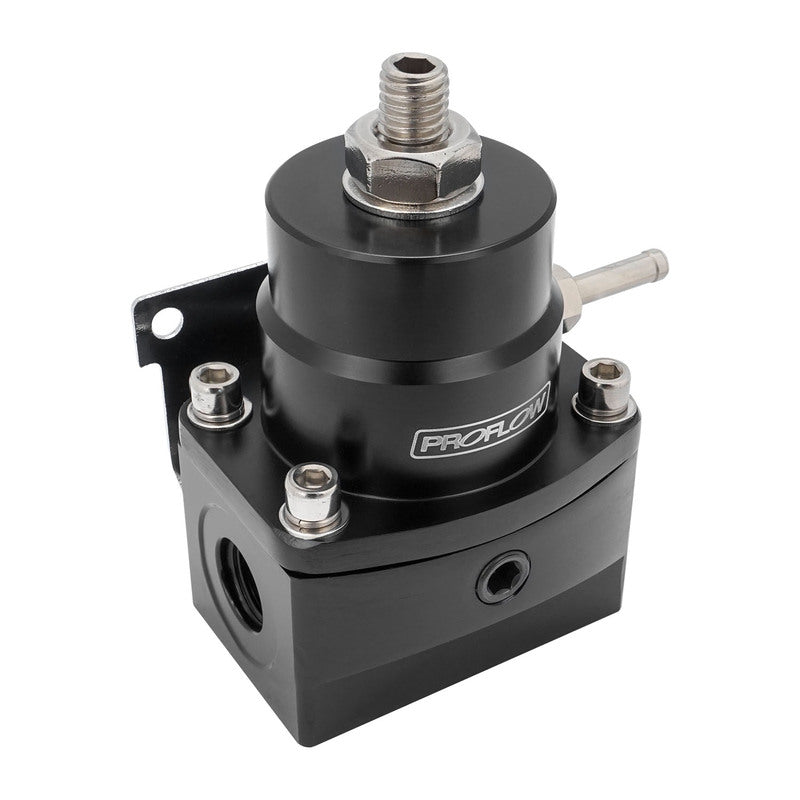 Proflow Fuel Pressure Regulator, EFI Economy Black, Billet 40-65 PSI ...