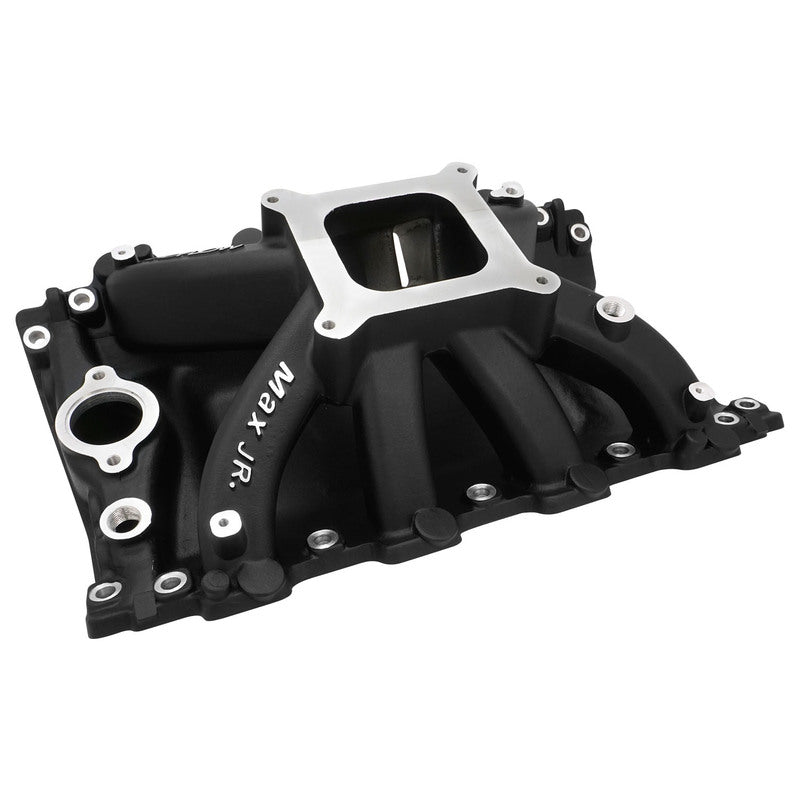 Proflow Intake Manifold, MaxJr, Single Plane, Square Bore, Aluminium ...