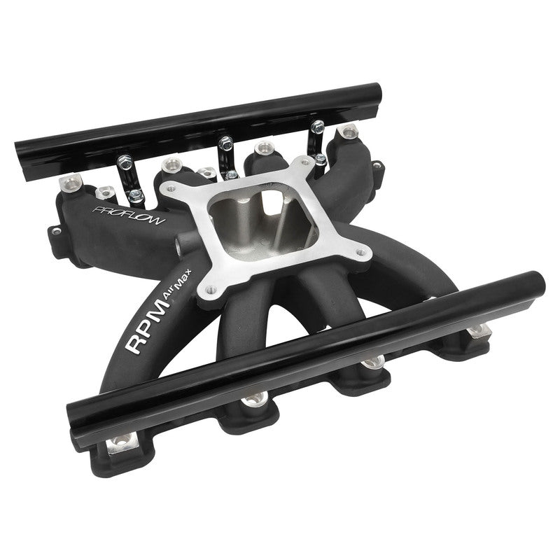 Proflow Intake Manifold, RPM AirMax-EFI, Aluminium Black, Chev Holden ...