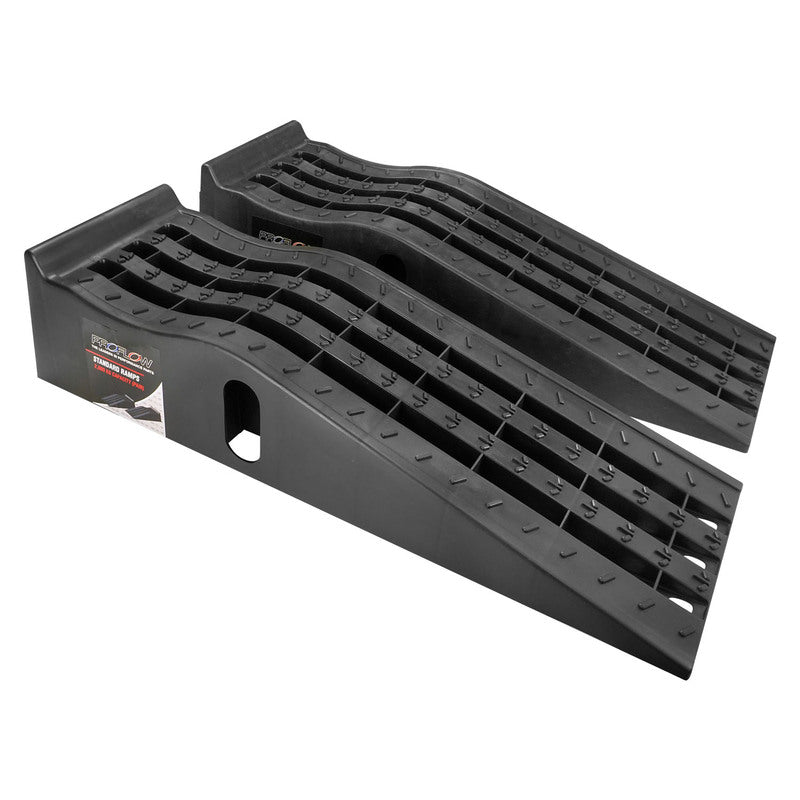 Proflow Car Ramps, 1000kg Capacity Each, Black Plastic, Pair – Traction ...