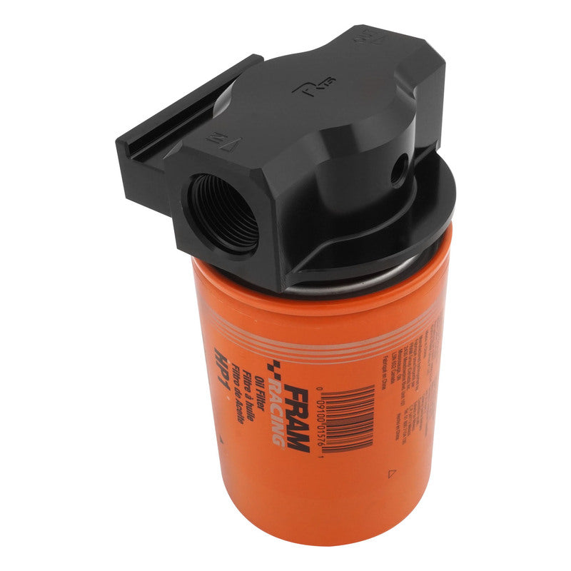 RTS Remote Oil Filter Head, With FRAM HP1 Filter, 3/4''-16 Thread, AN1 ...