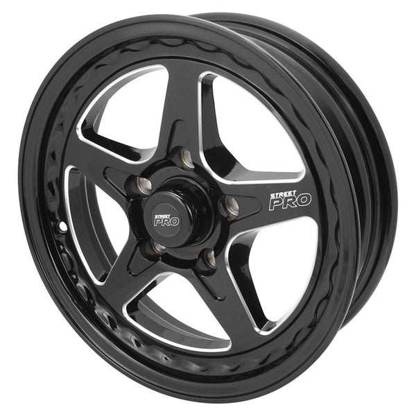 Street Pro ll V Convo Pro Wheel Black 15x4 in. For Holden Commodore Bo ...